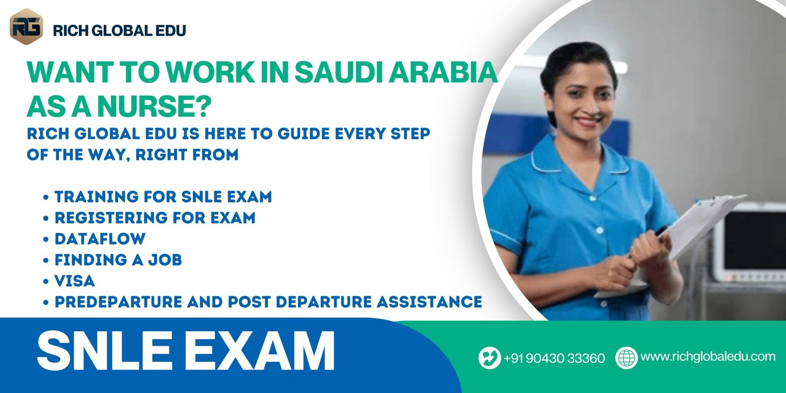 SNLE EXAM – SAUDI ARABIA - RICH GLOBAL EDU